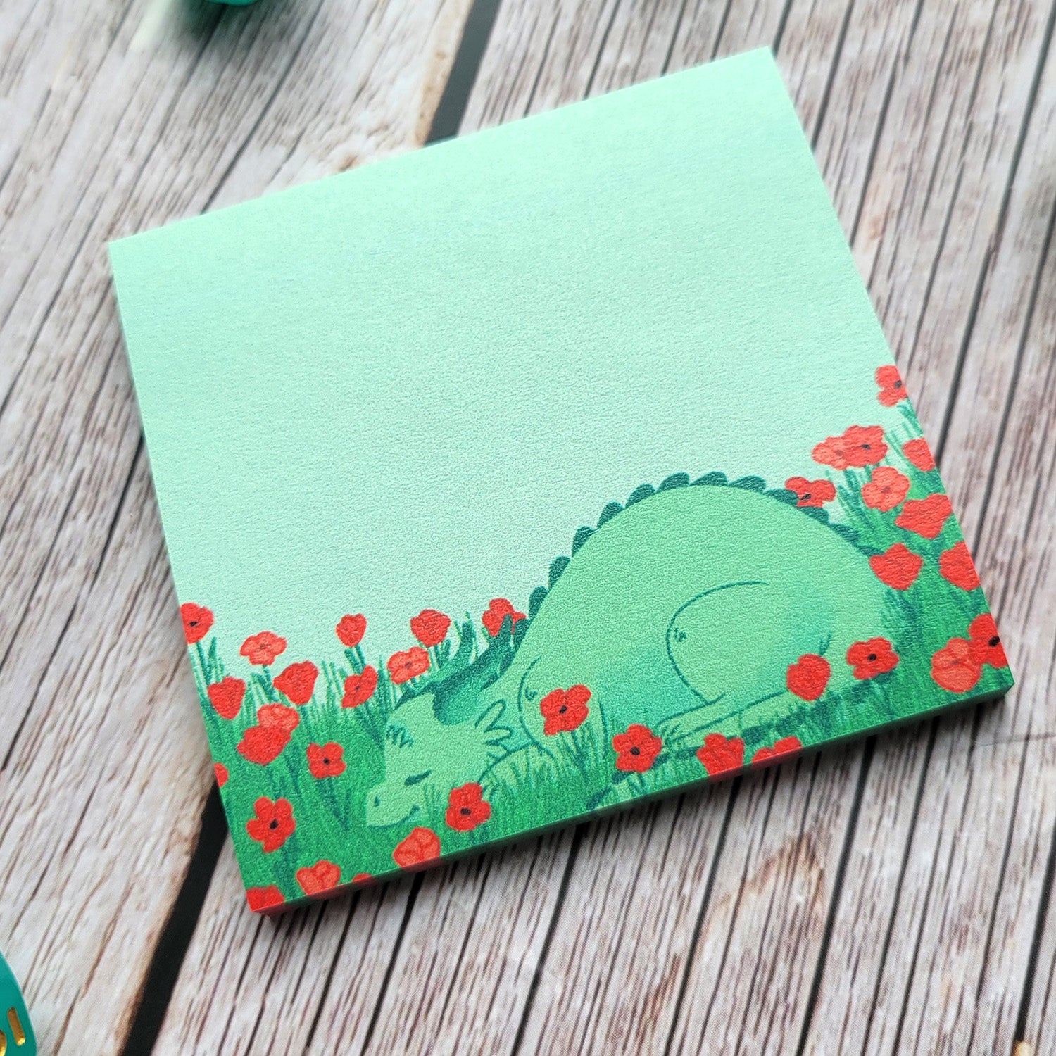 Sleeping Dragon Post-It Notes – Paola's Pixels