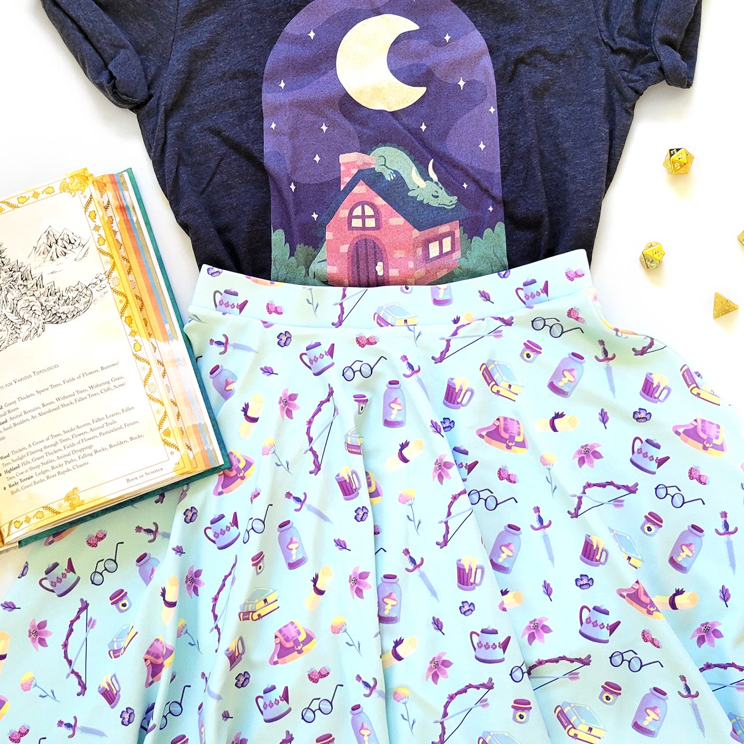 Feywild Skater Skirt – Paola's Pixels