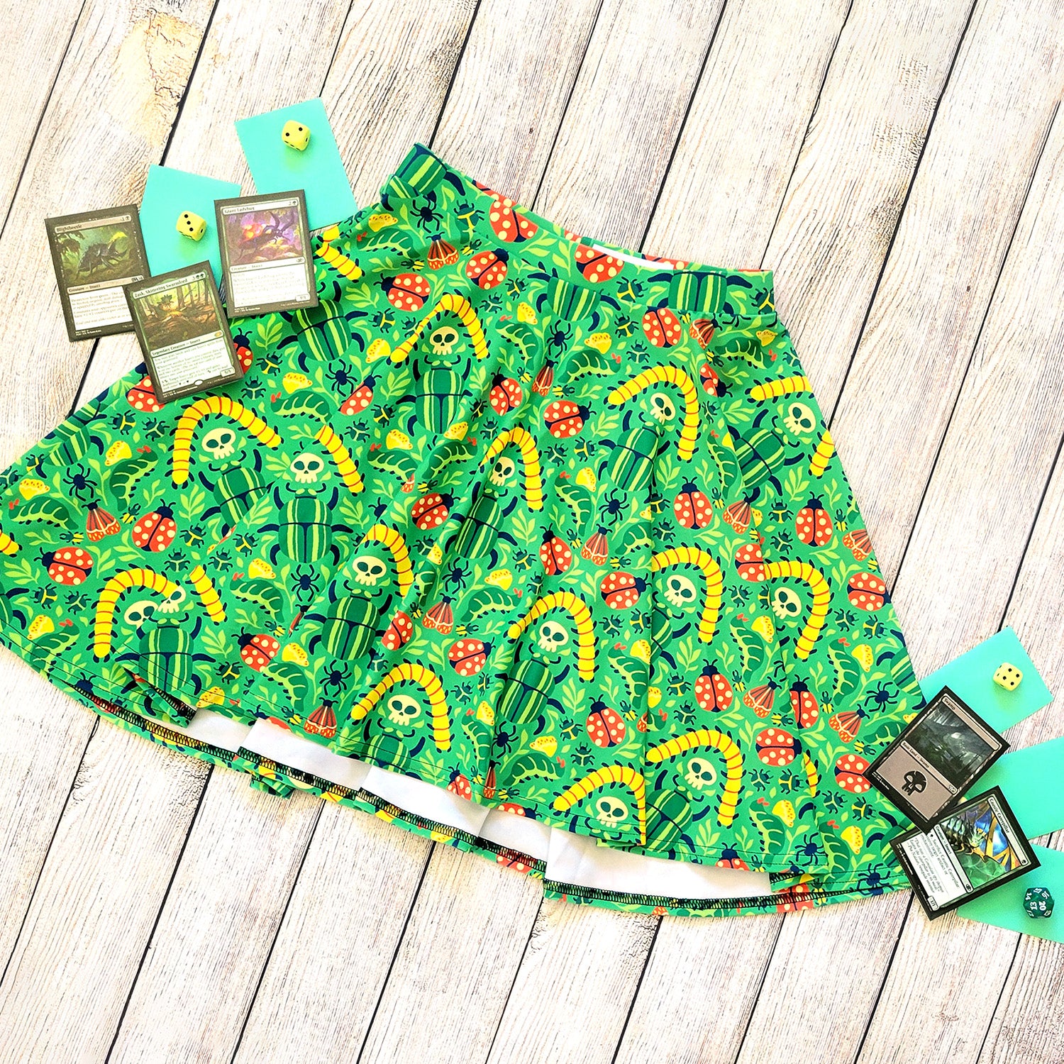 Golgari Insects Skater Skirt – Paola's Pixels
