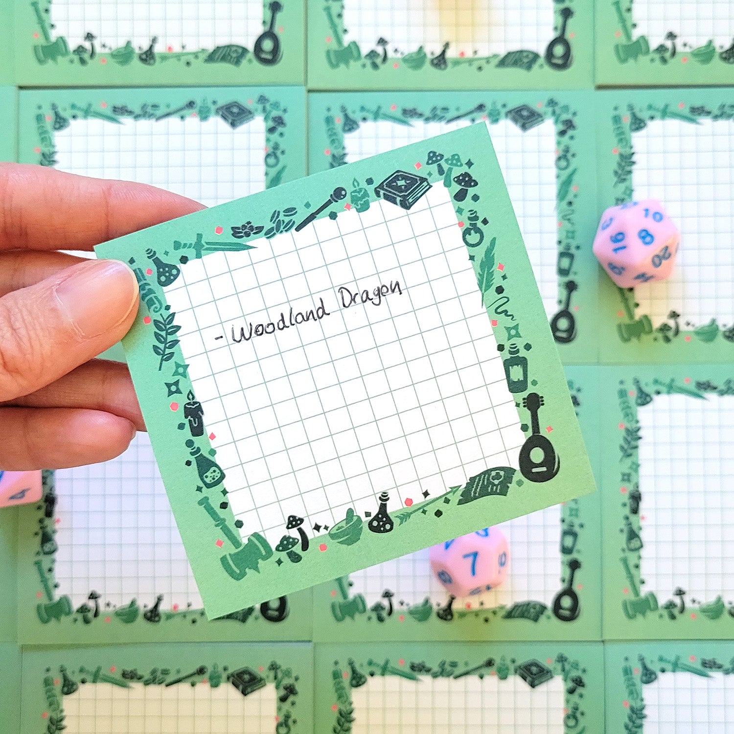 Light Dungeon Post-It Notes – Paola's Pixels