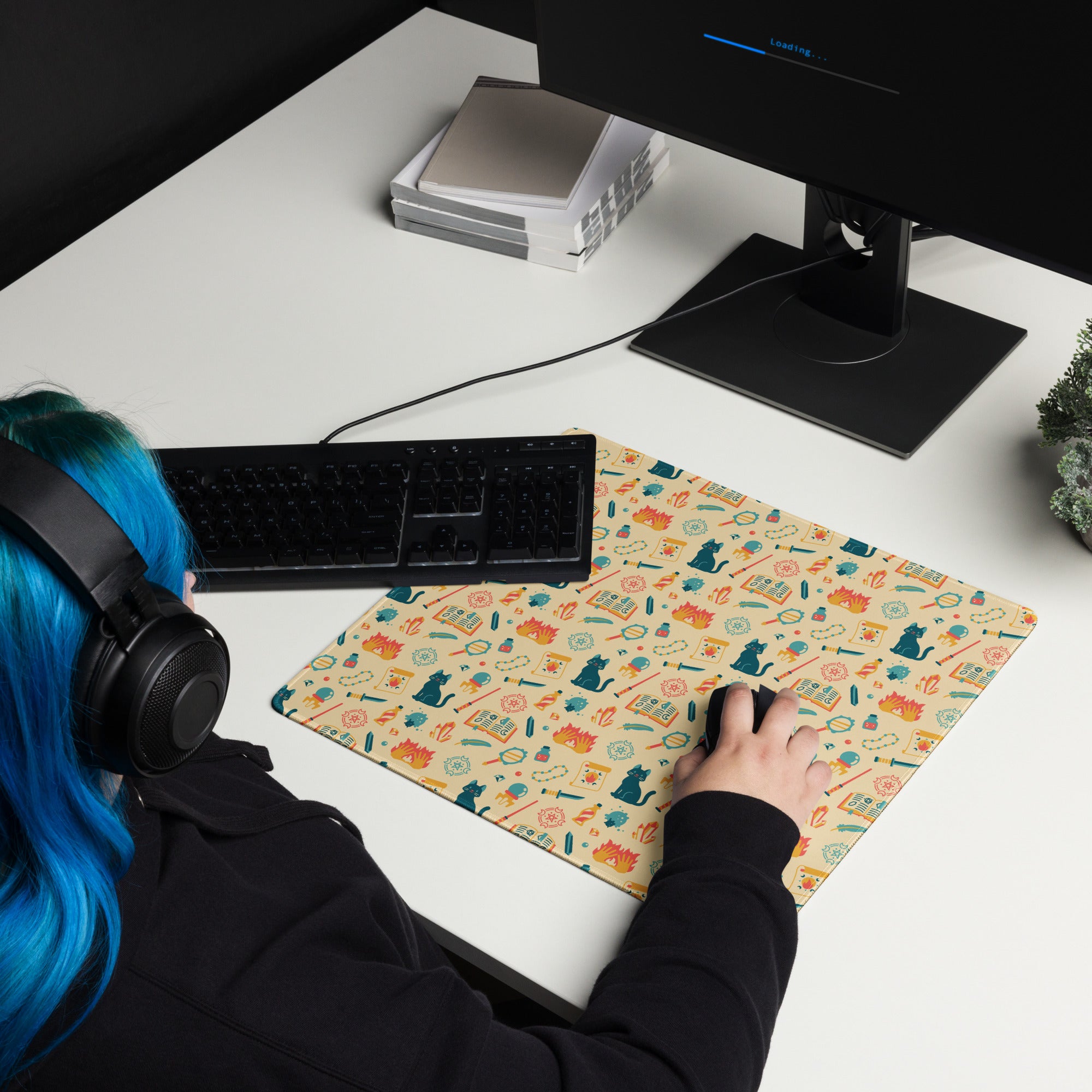 Wizard desk mat – Paola's Pixels