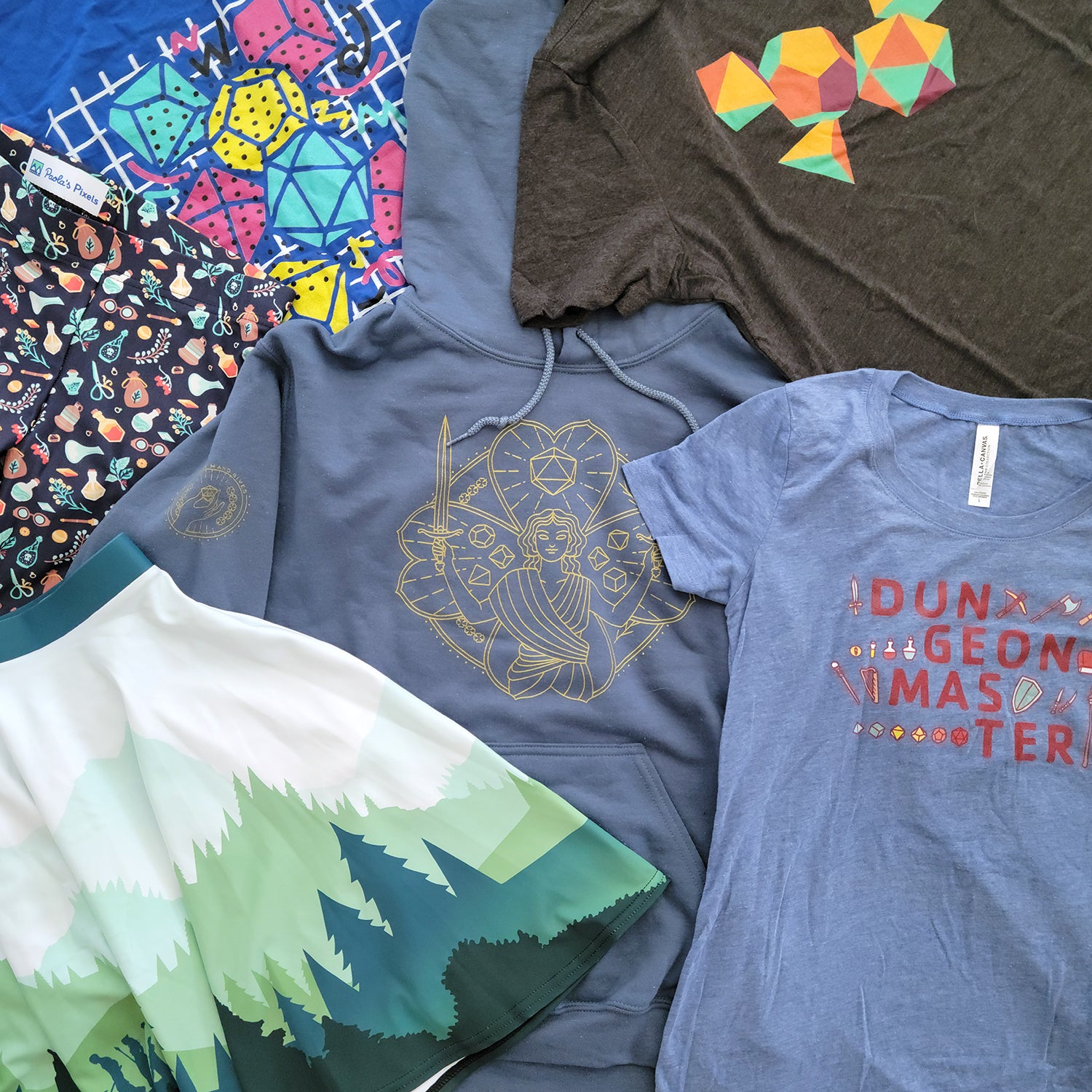 Paola's Pixels - Geeky merchandise for people who play D&D